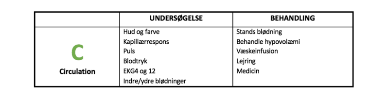ABCDE-princippet : Redderklar